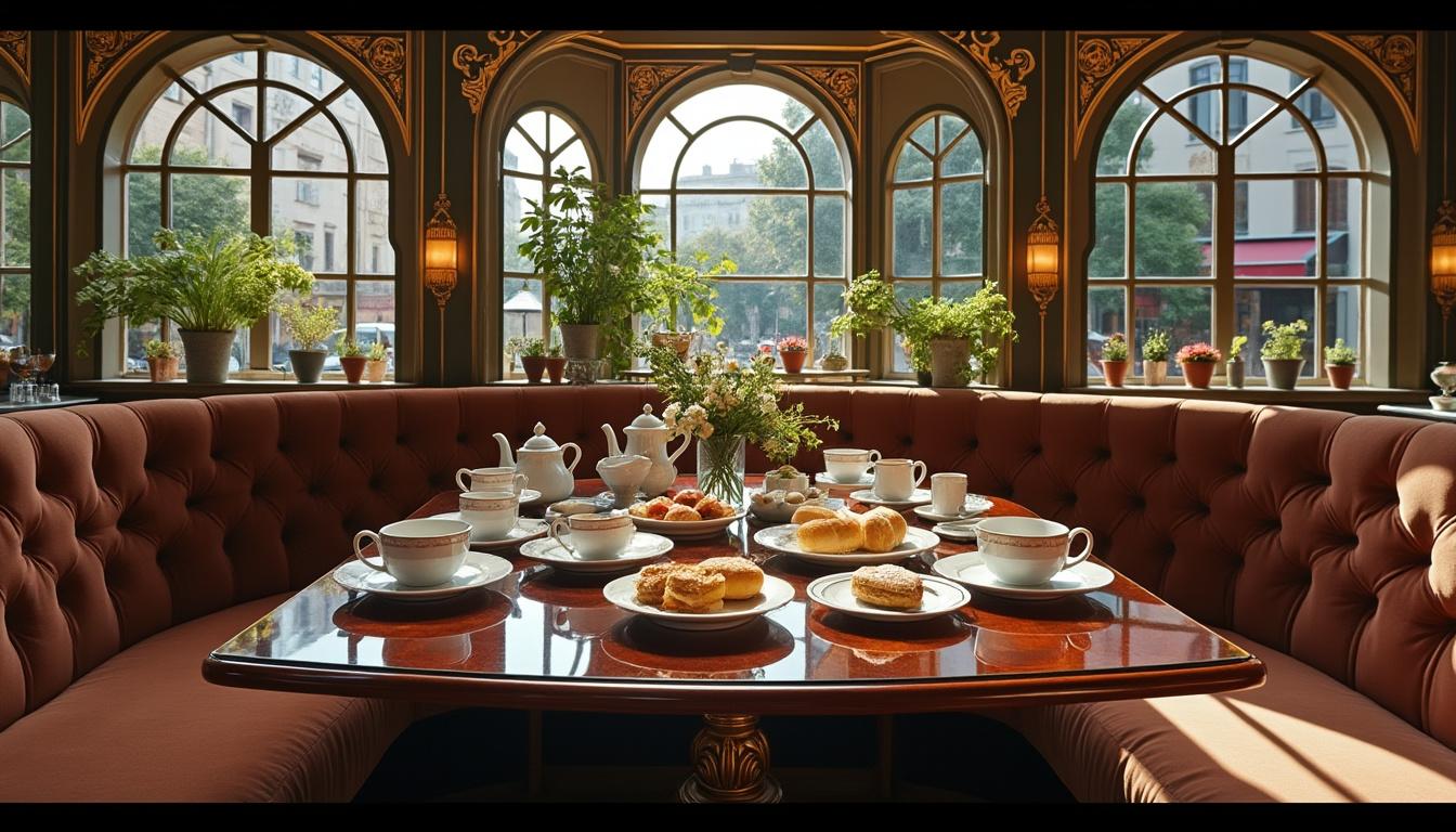 À Lyon, un tea time unique s’inspire d’une série culte pour une ...