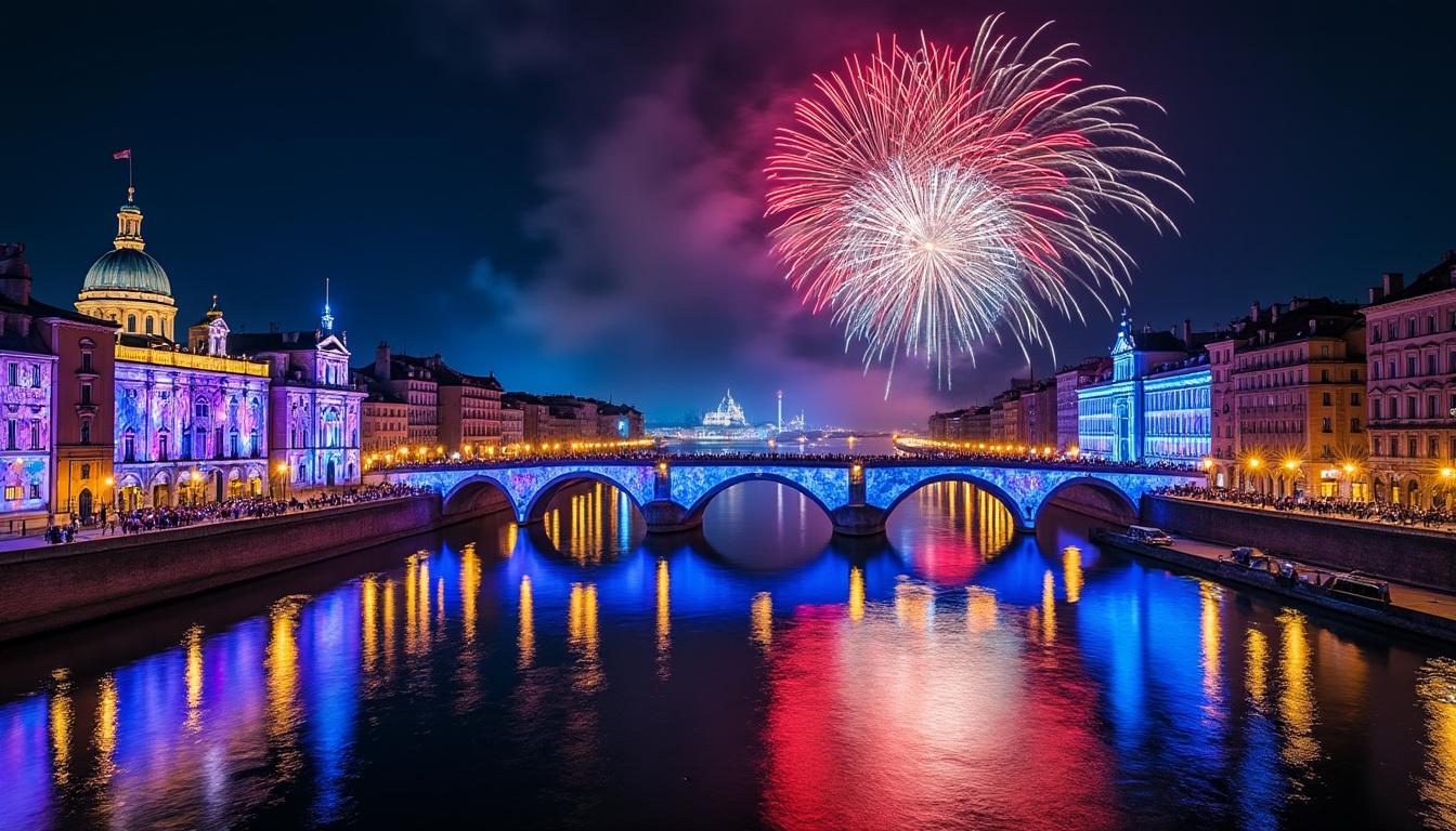 En direct : Clôture spectaculaire de la Fête des Lumières à Lyon ce 8 ...